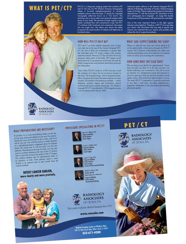 RAO-PET-CT-Scan-Brochure-Oxygen-Advertising | Oxygen Advertising